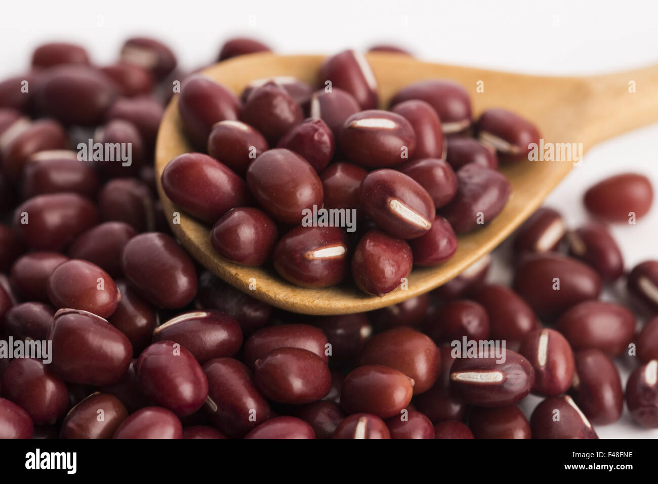 Red haricot beans (Adzuki Stock Photo - Alamy