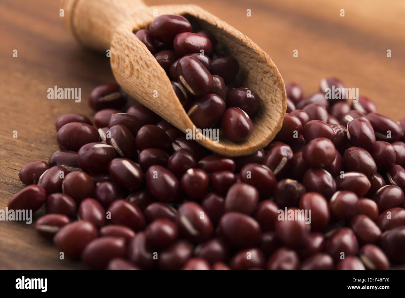 Red haricot beans (Adzuki Stock Photo - Alamy