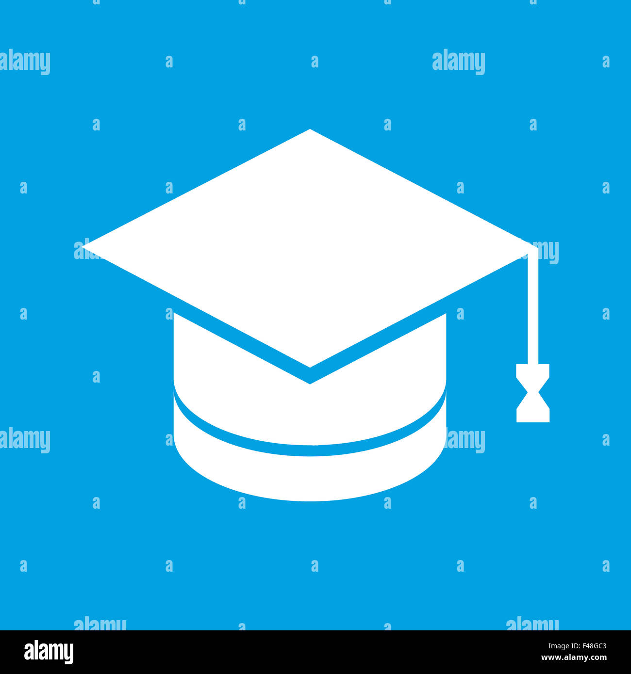 Knowledge white icon Stock Photo - Alamy