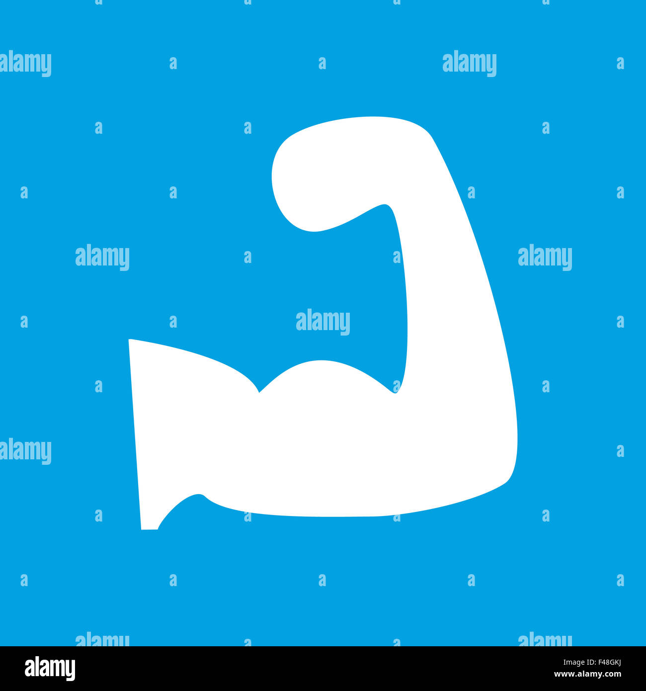 Strength icon hi-res stock photography and images - Alamy