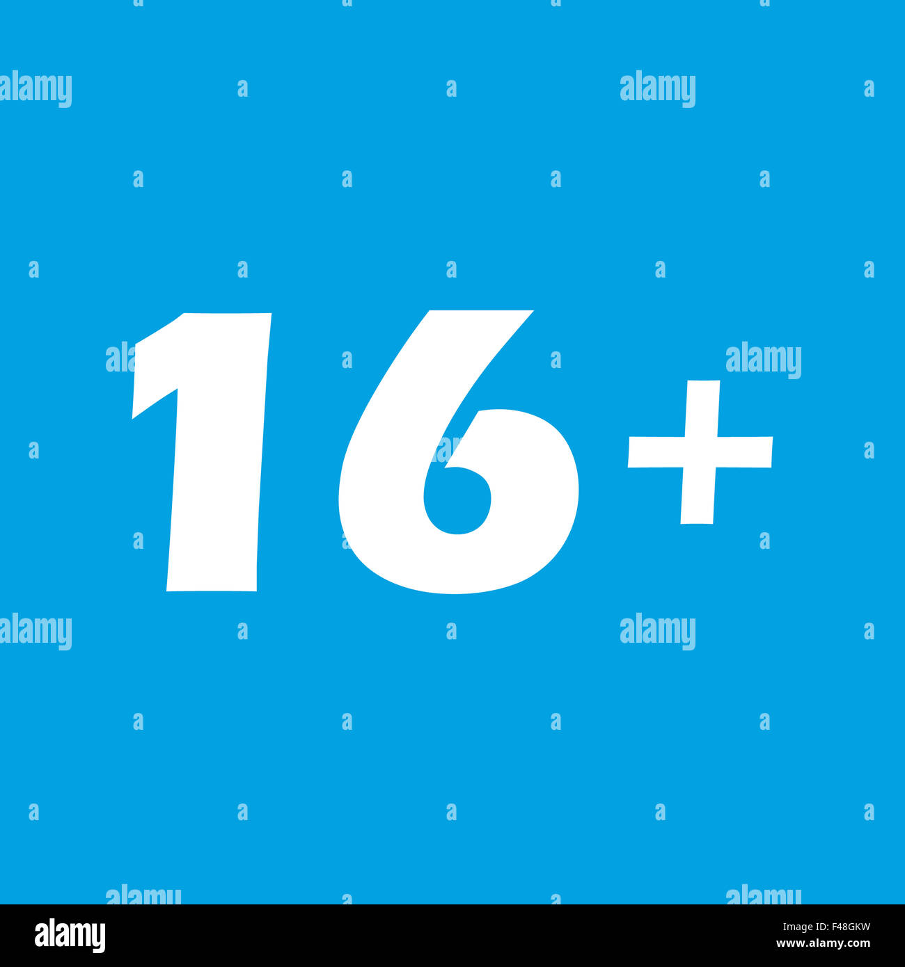 Age white icon Stock Photo - Alamy