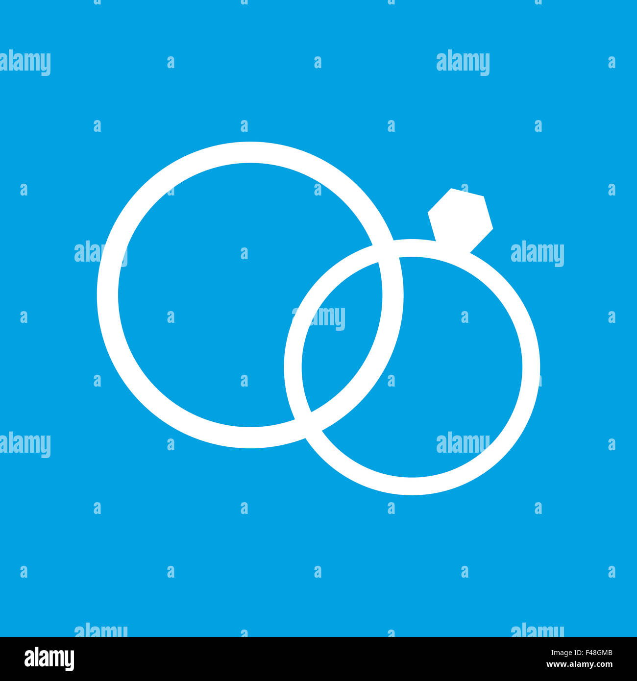 Marriage icon hi-res stock photography and images - Alamy