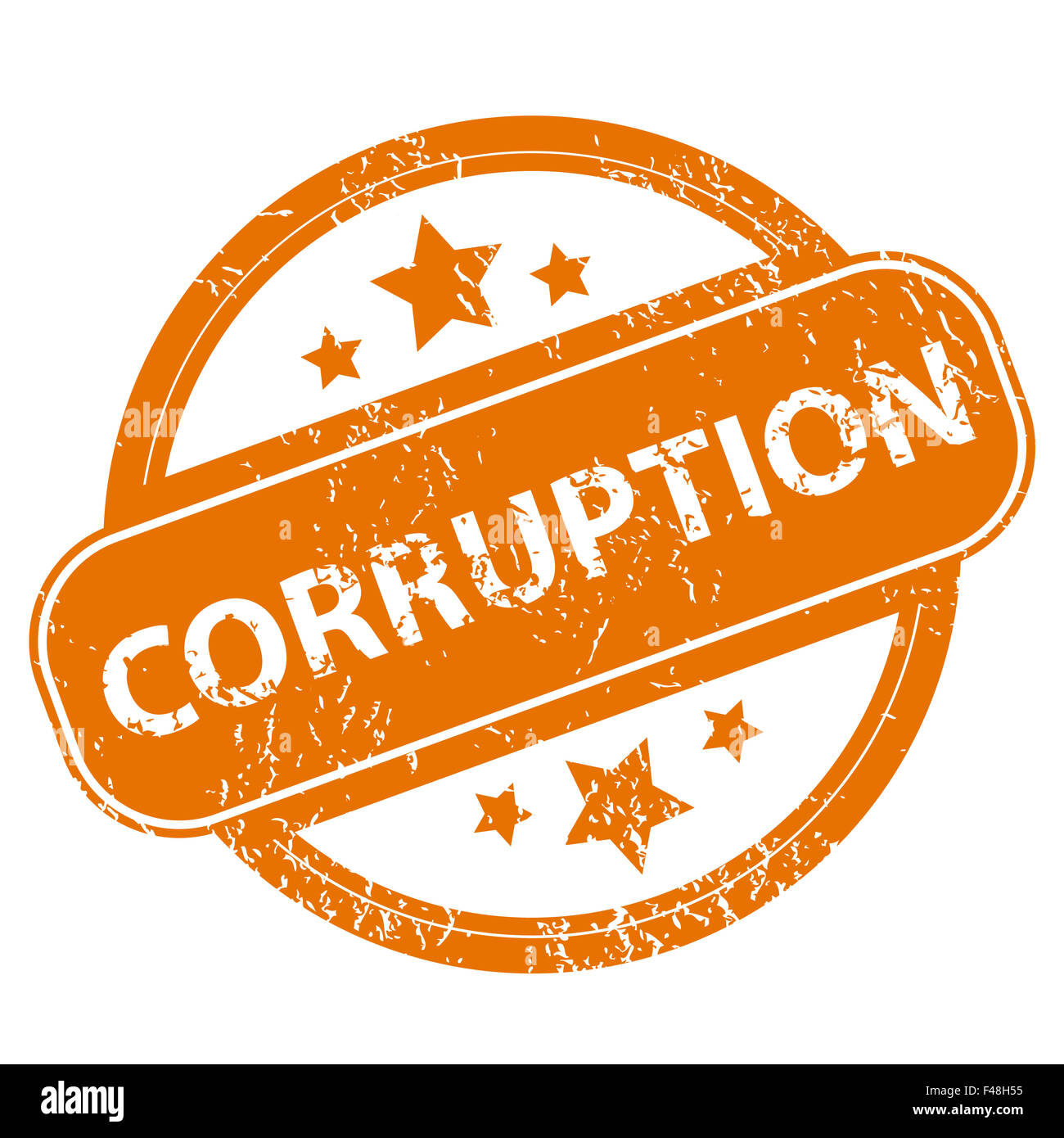 Corruption stamp hi-res stock photography and images - Alamy