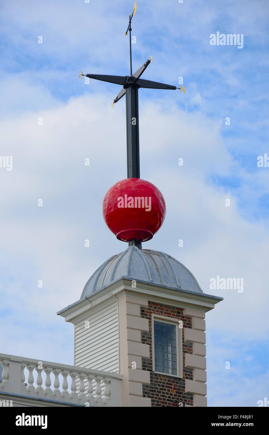 Greenwich time Ball Stock Photo - Alamy