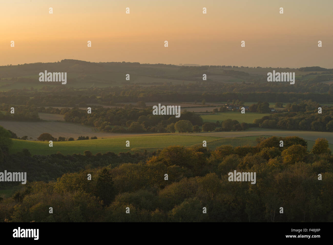 Old Winchester Hill Stock Photo - Alamy