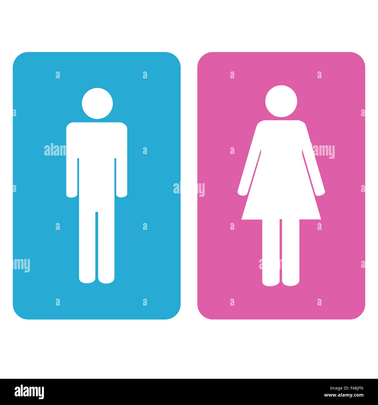 Man and woman signs Stock Photo - Alamy