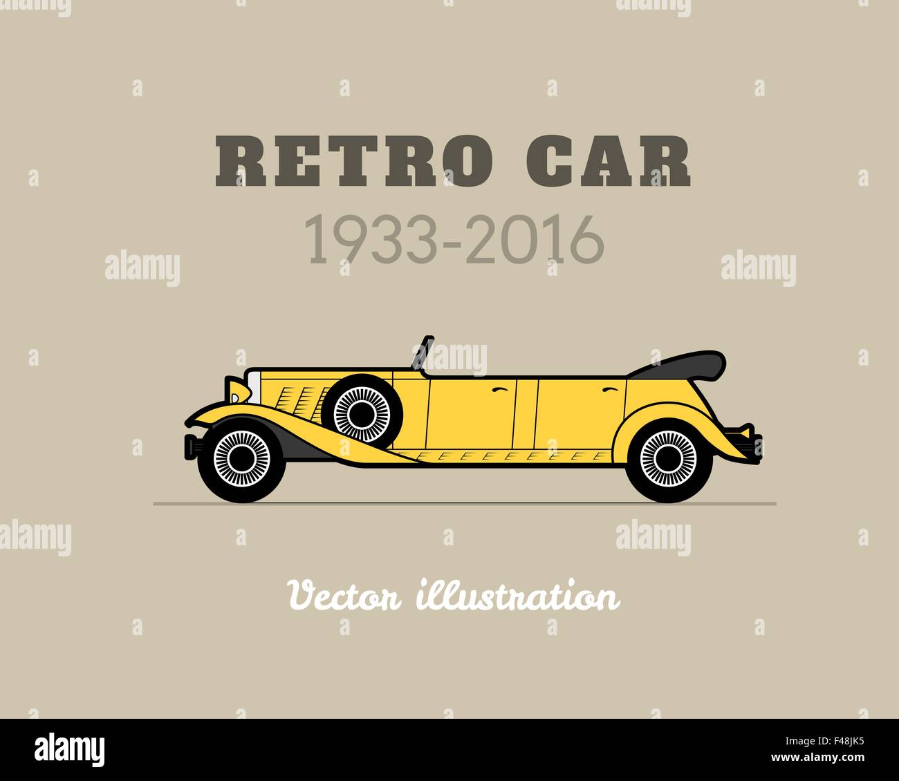 Great Gatsby Yellow Car Drawings