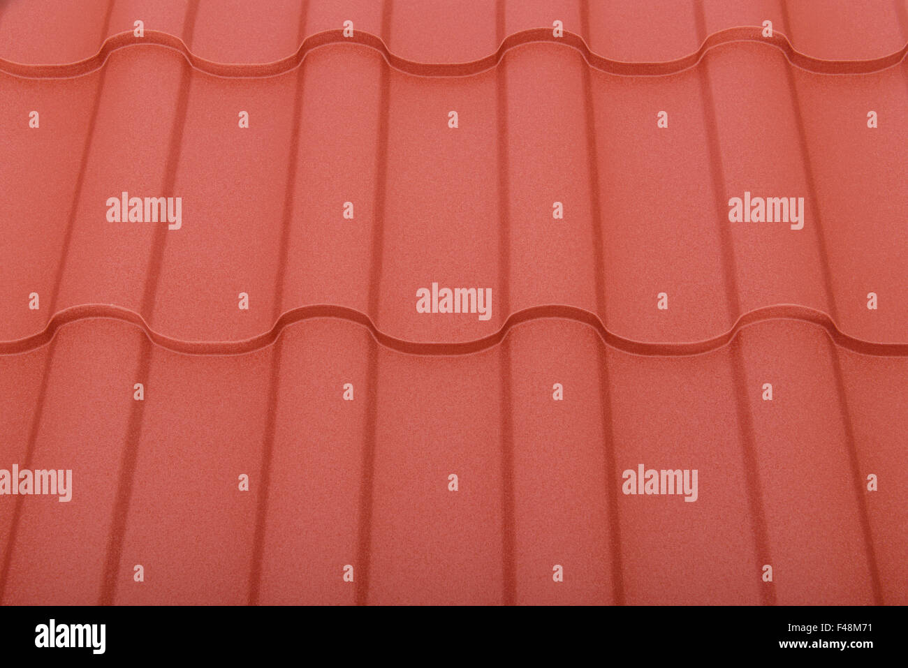 Close up of terracotta roof tiles Stock Photo - Alamy