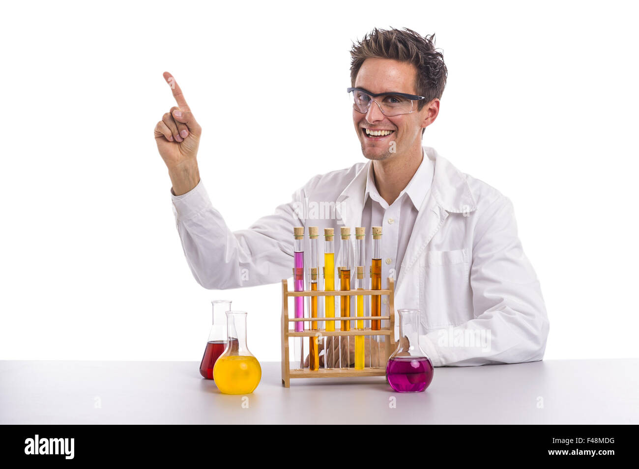Chemist in the lab Stock Photo - Alamy