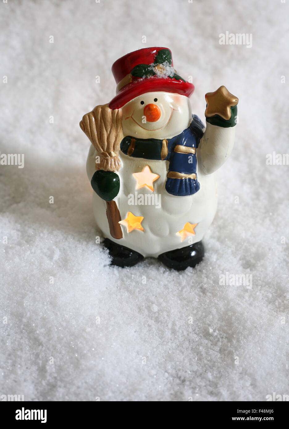 Snowman in nature hi-res stock photography and images - Alamy