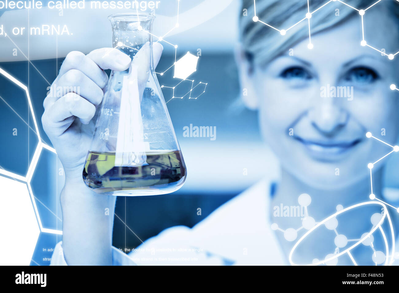 Composite image chemical structure hi-res stock photography and images ...