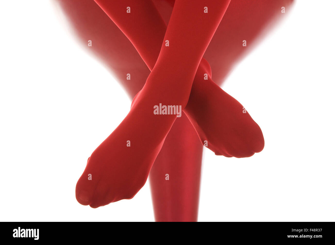 Female feet in stockings hi-res stock photography and images - Alamy