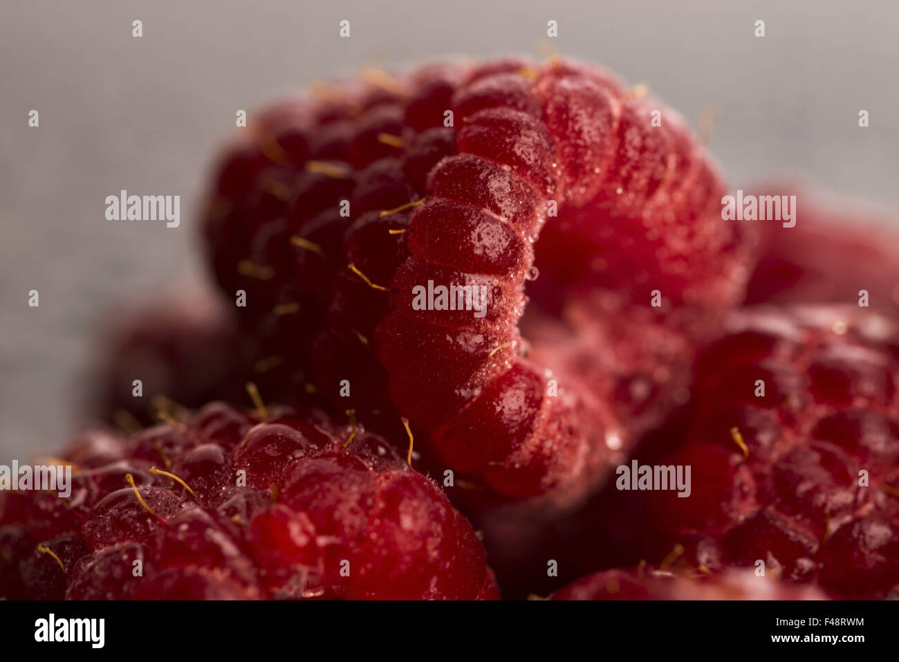 Heap of raspberry Stock Photo - Alamy