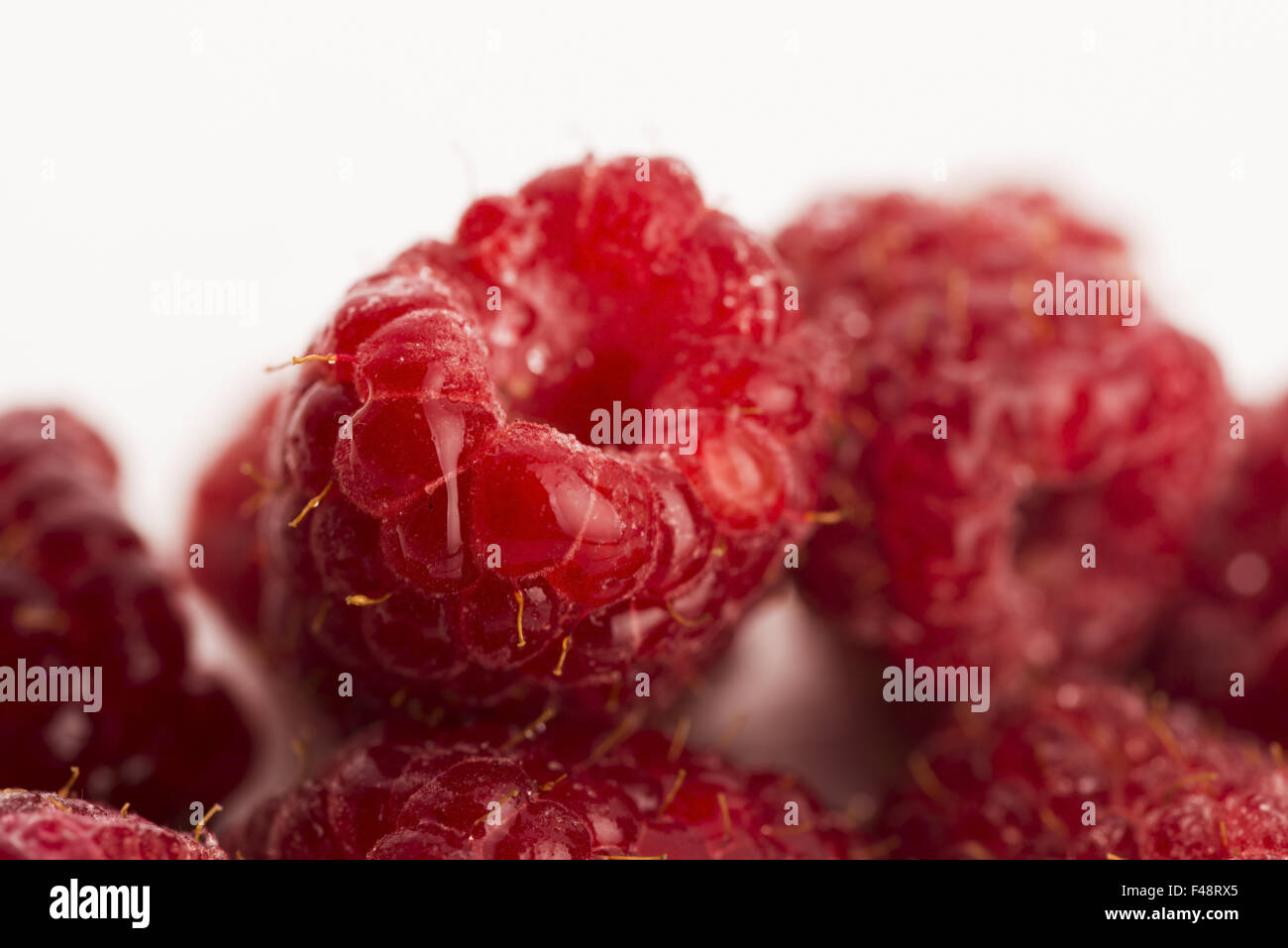 Heap of raspberry Stock Photo - Alamy
