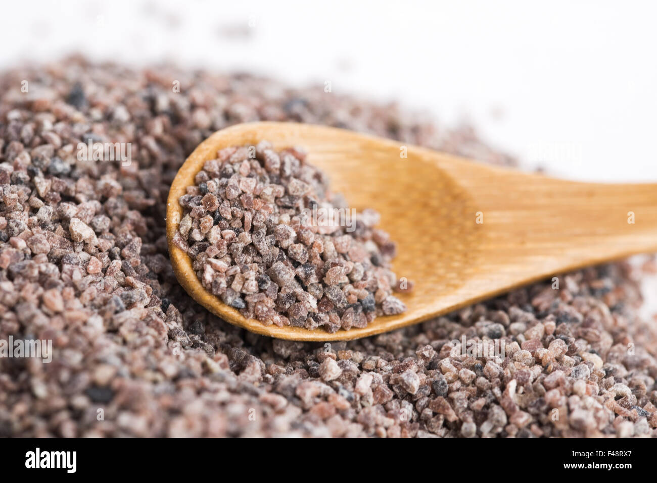 Kala namak or Black salt of South Asia Stock Photo - Alamy