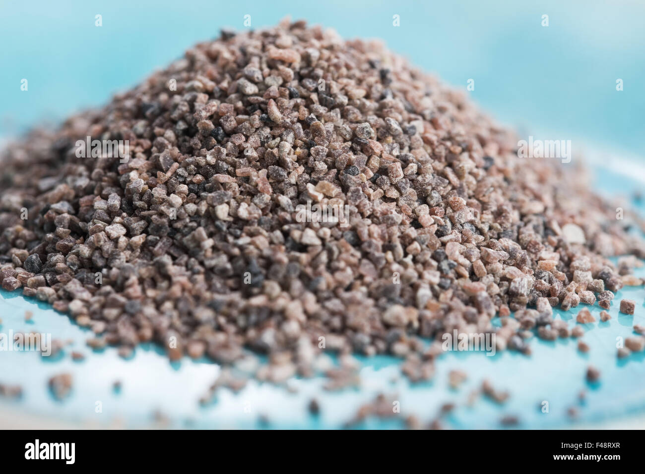 Kala namak or Black salt of South Asia Stock Photo - Alamy