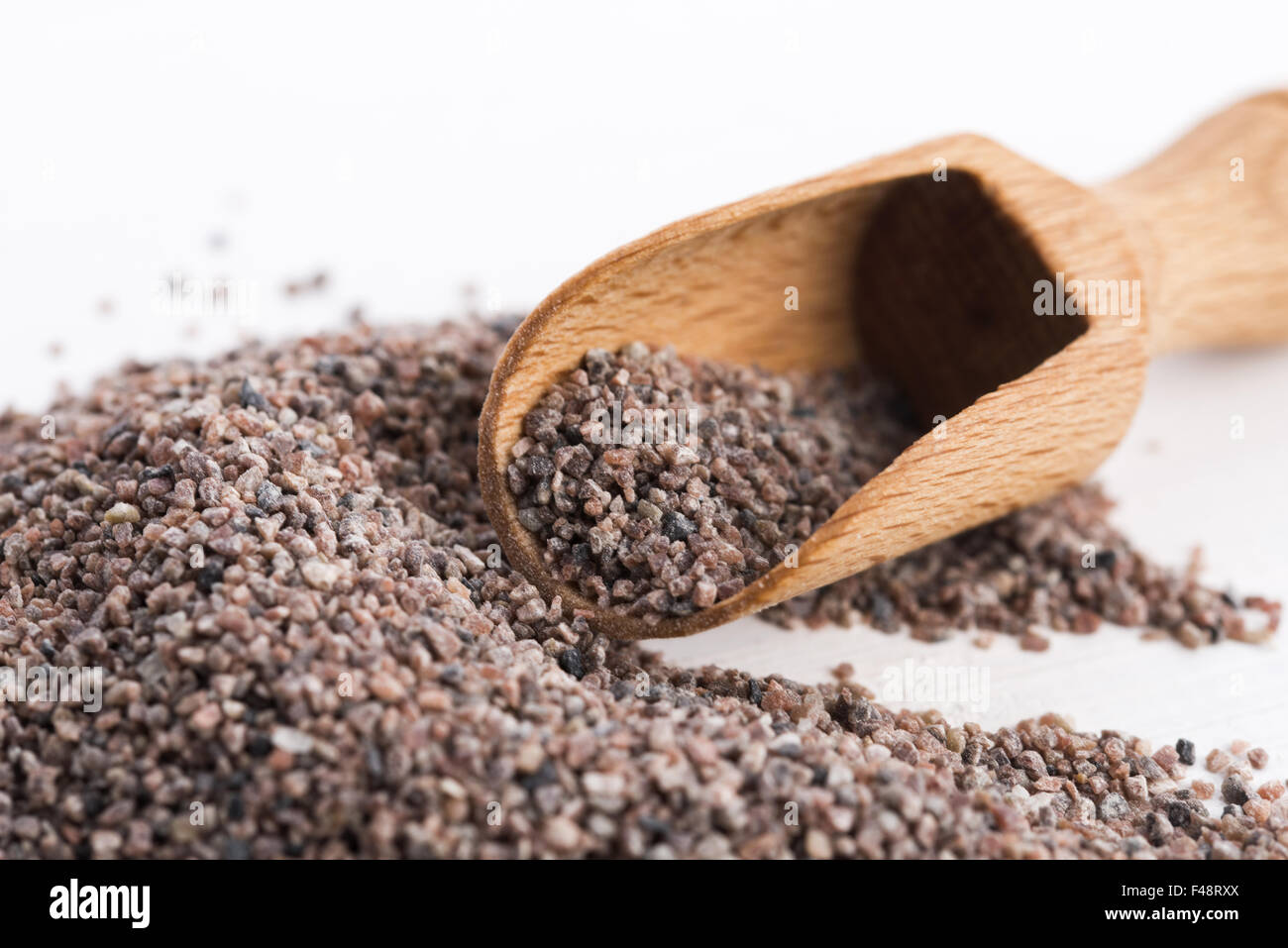 Kala namak or Black salt of South Asia Stock Photo - Alamy