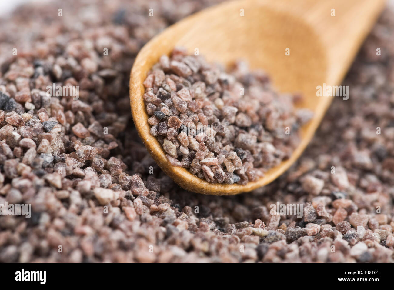 Kala namak or Black salt of South Asia Stock Photo - Alamy