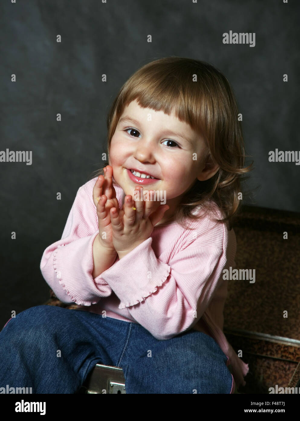Portrait innocent girl hi-res stock photography and images - Alamy