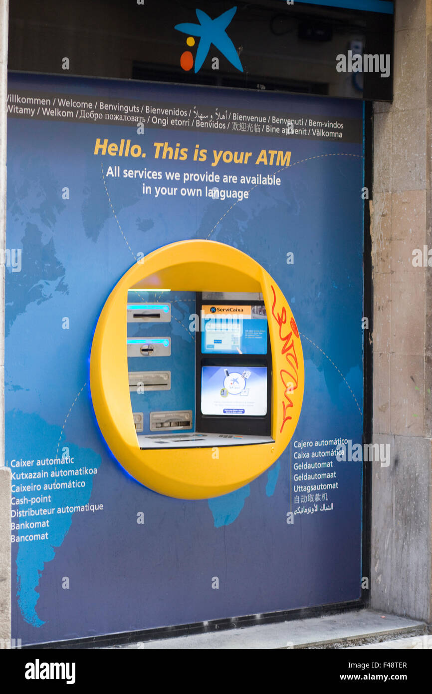 Cash point art hi-res stock photography and images - Alamy