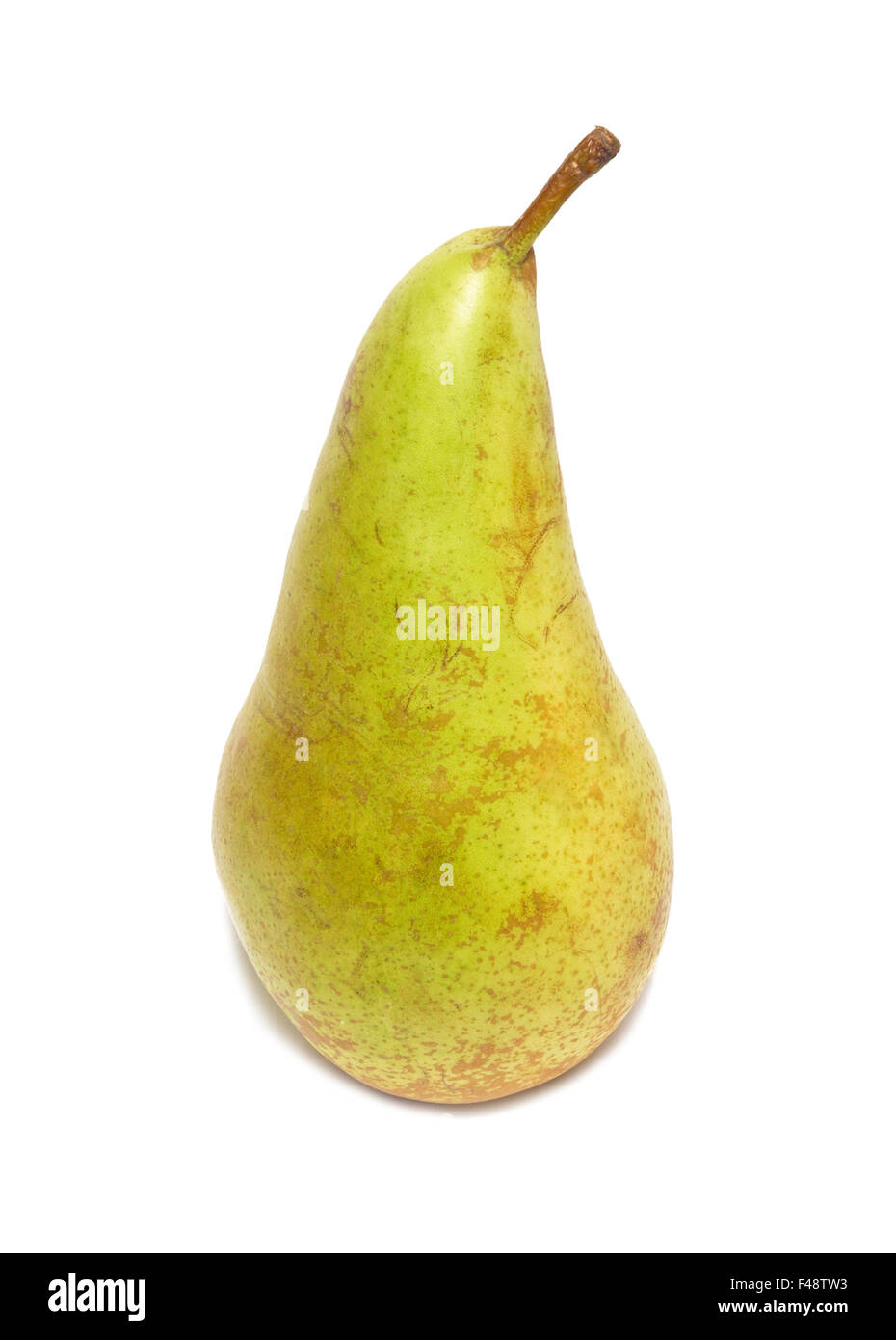 Yellow pear isolated on white Stock Photo - Alamy