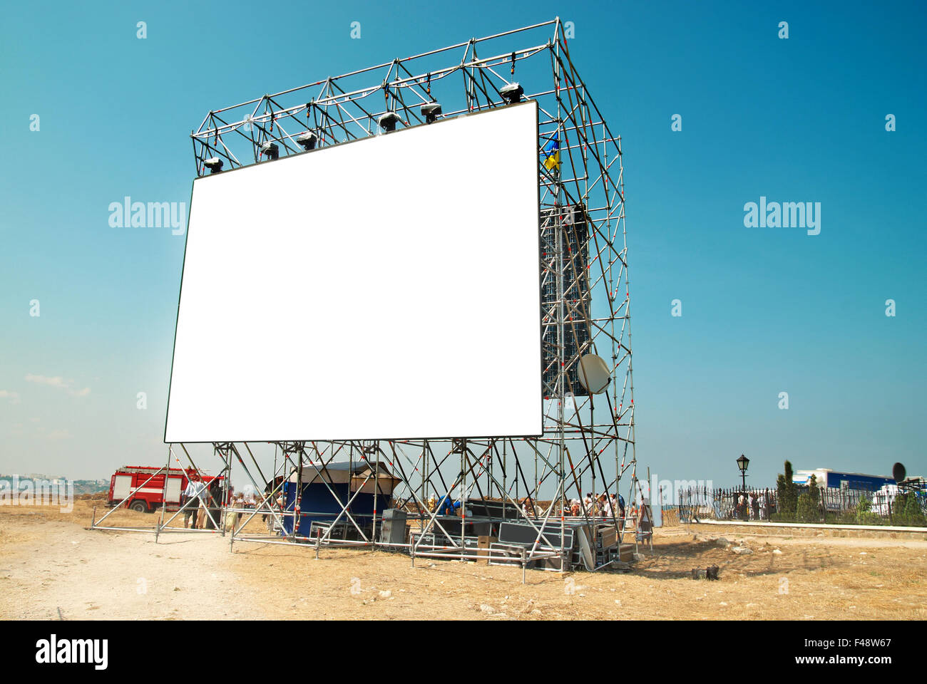 Sky tv billboard hi-res stock photography and images - Alamy
