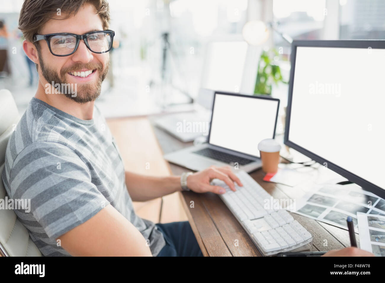 Portrait graphic designer hi-res stock photography and images - Alamy