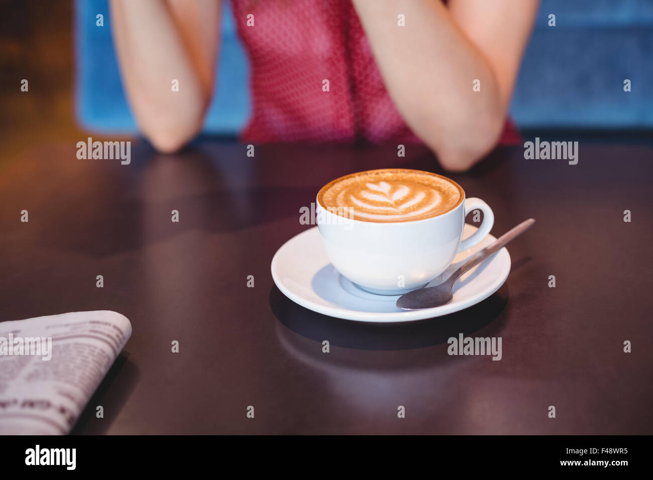 a cup of coffee on the table Stock Photo - Alamy