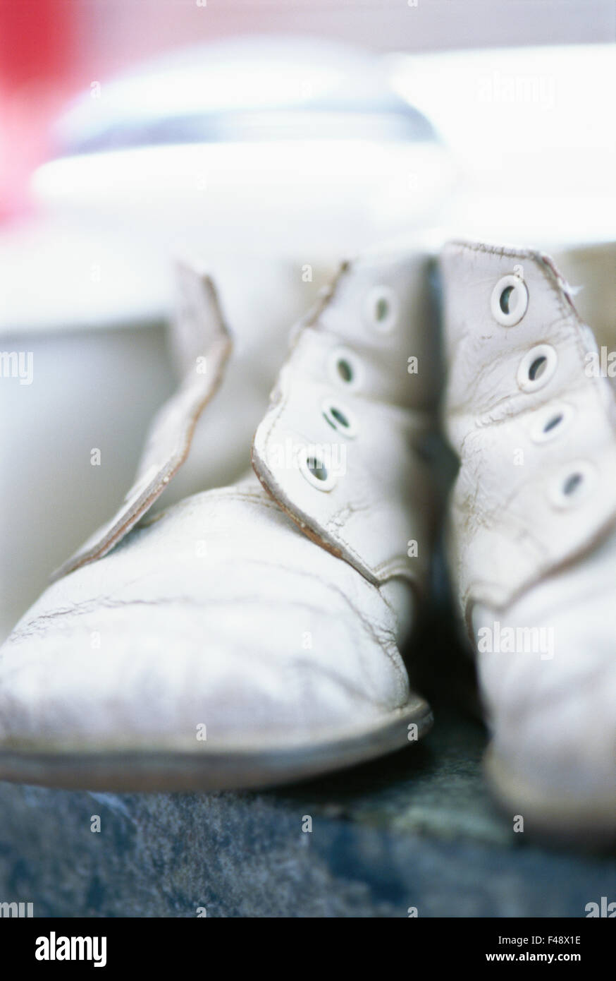 A couple of old shoes, Sweden Stock Photo - Alamy