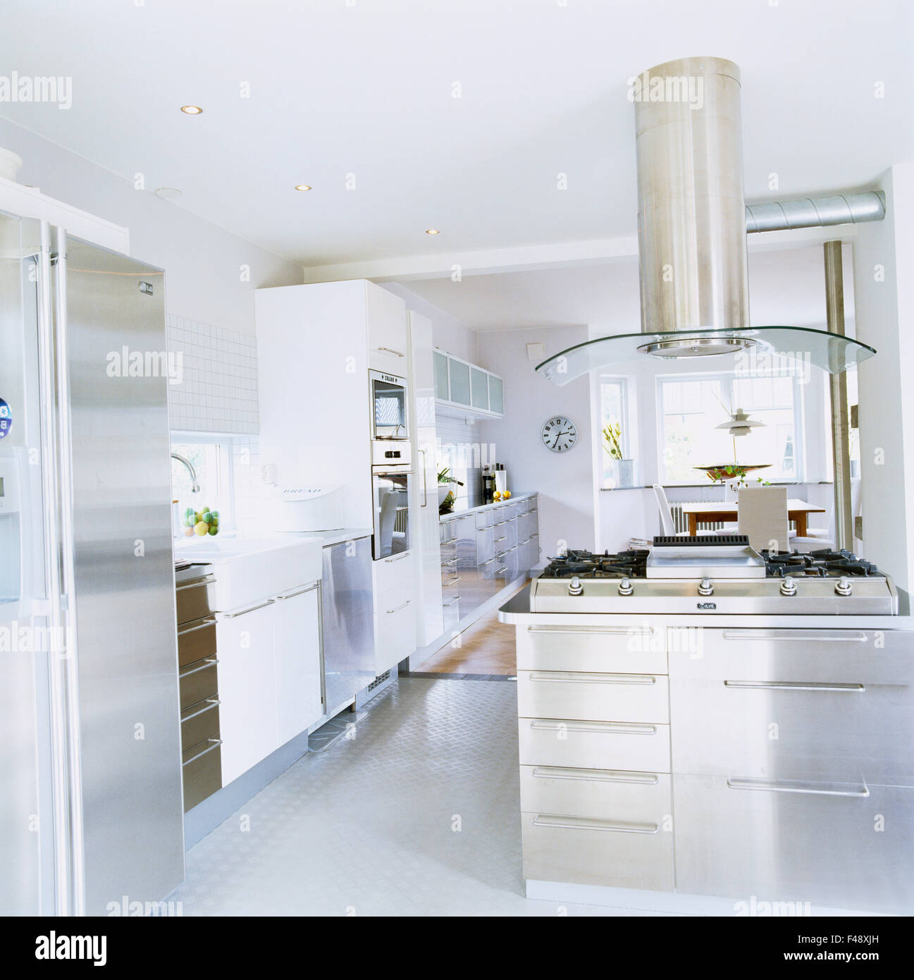 A Scandinavian kitchen, Sweden Stock Photo - Alamy