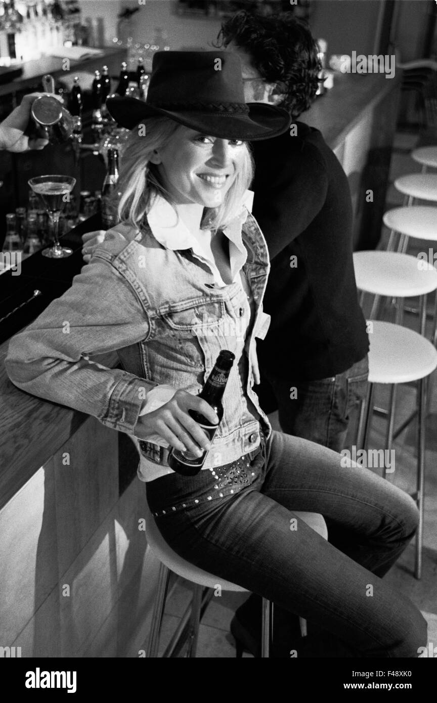 Dressed cowboy Black and White Stock Photos & Images - Alamy