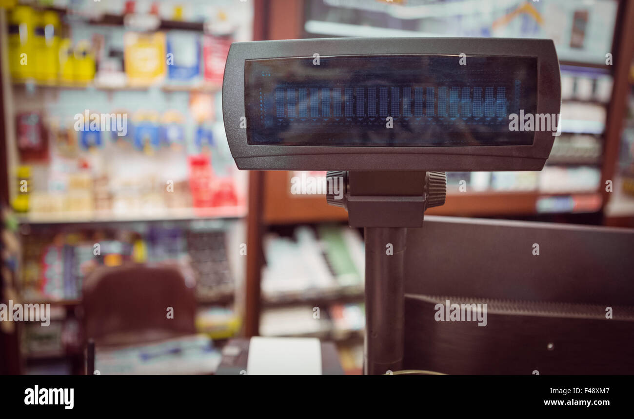 Close up view of cash register Stock Photo - Alamy