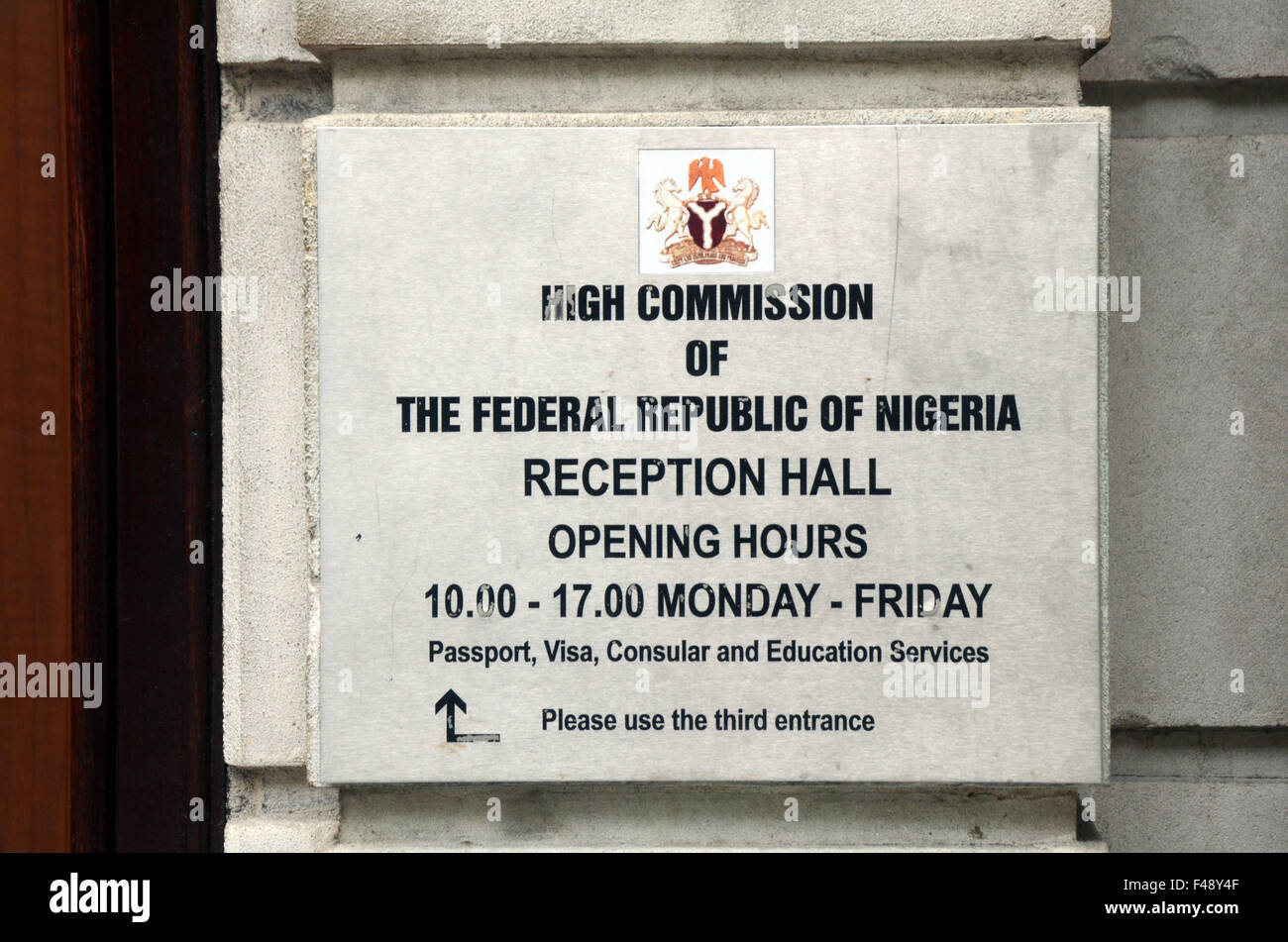 Nigerian High Commissioner To London High Resolution Stock Photography ...