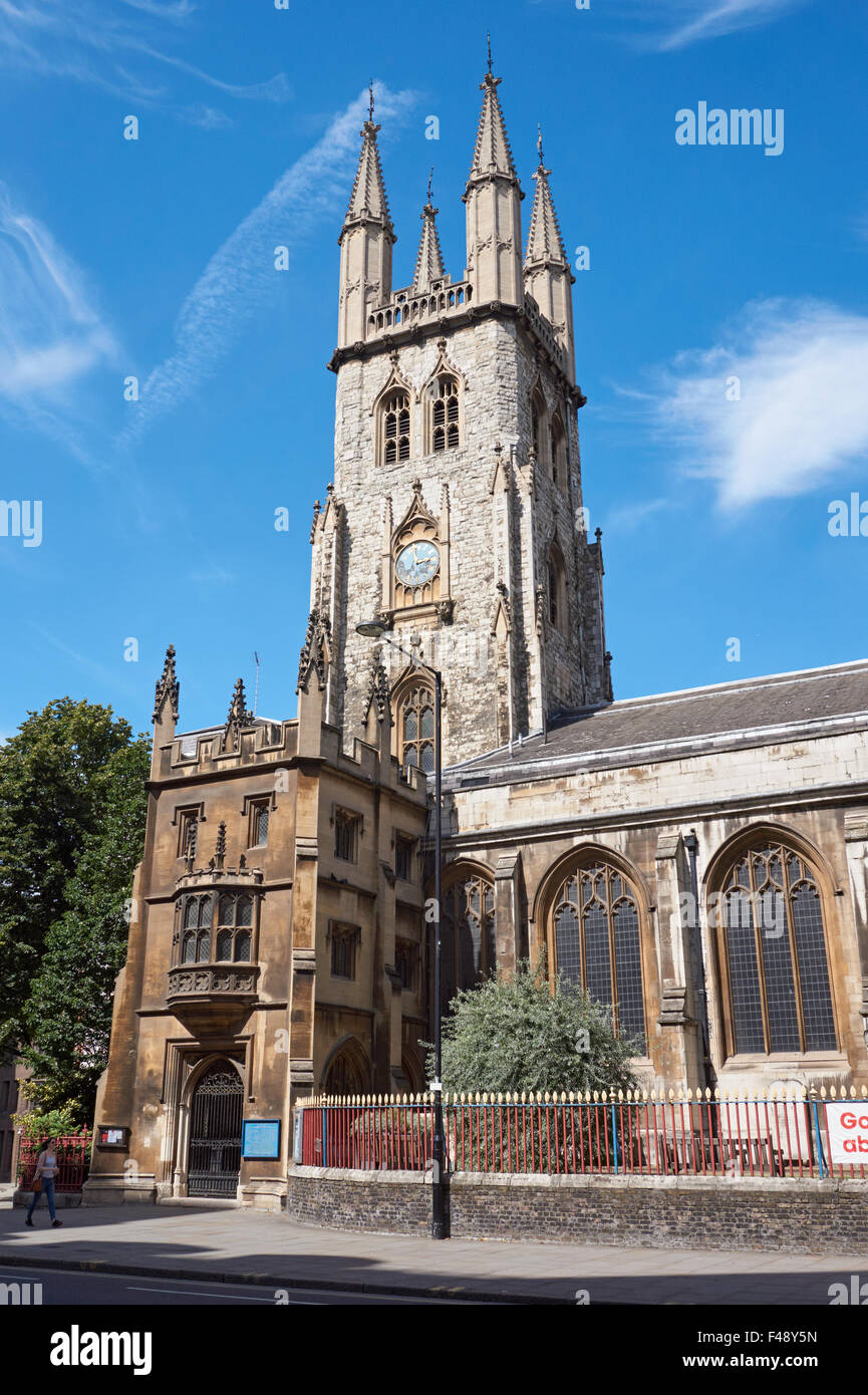 St Sepulchre's Church in Holborn, London England United Kingdom UK ...