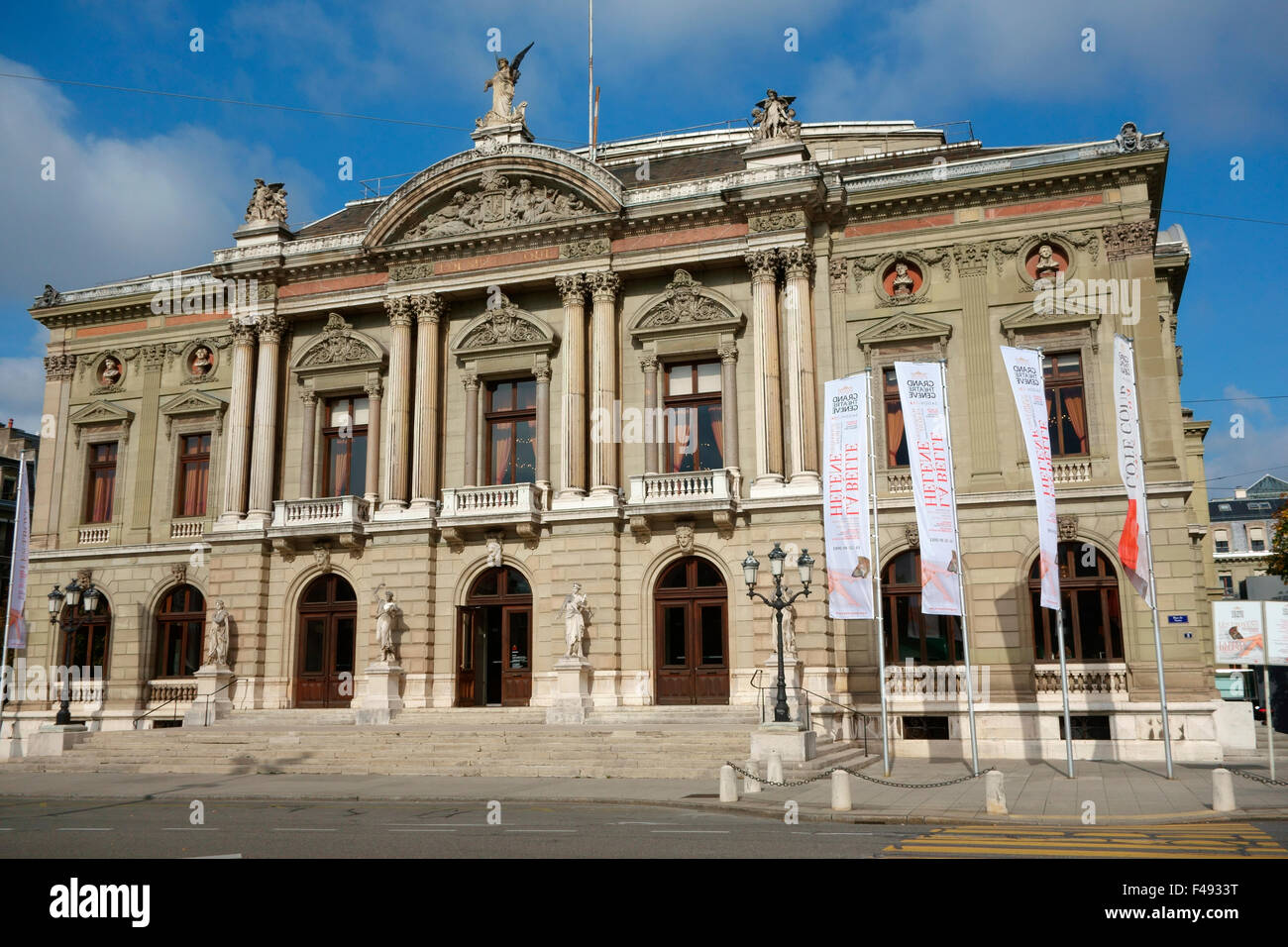 Grand Theatre, Place Neuve, Geneva, Switzerland Stock Photo - Alamy