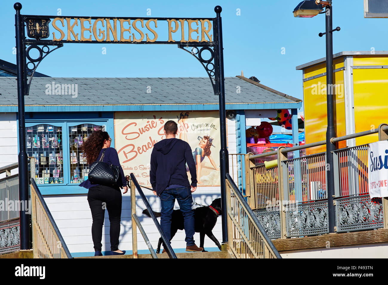 Skegness seaside coastal resort hi-res stock photography and images - Alamy