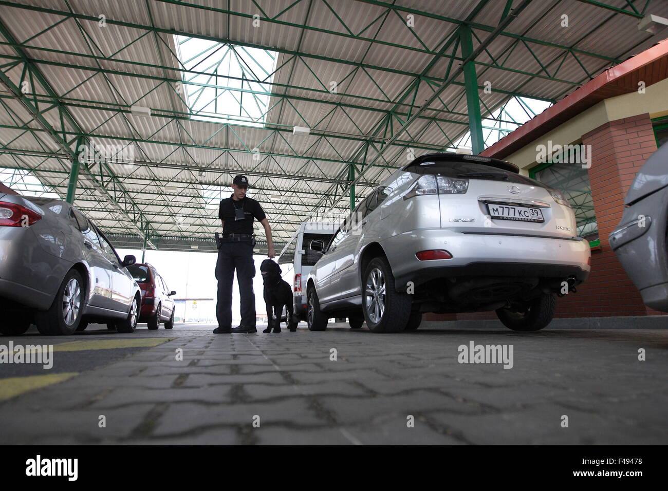 Polish border police officer border hi-res stock photography and images ...