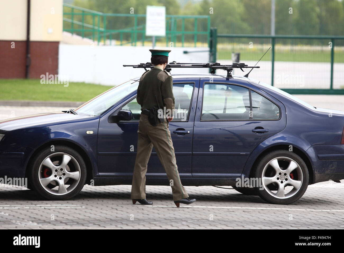 Polish border guard officer on hi-res stock photography and images - Alamy