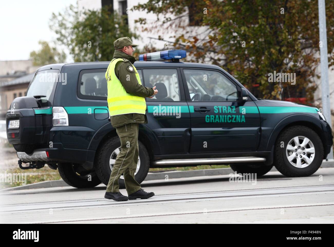 Poland/Brussels 15th Oct. 2015 Group of 50-60 Polish Border Guard ...