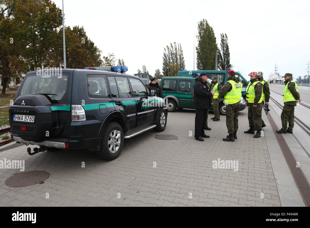 Polish Border Guard Officers In High Resolution Stock Photography and ...