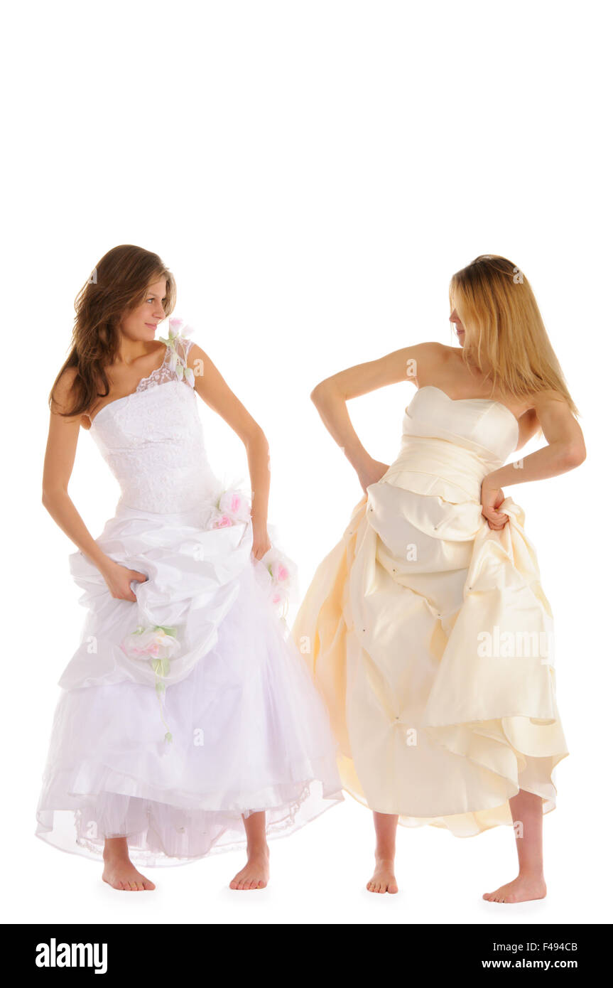 Pregnant wedding dress hi-res stock photography and images - Alamy