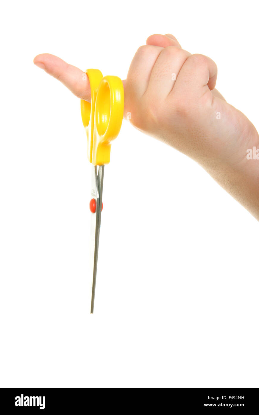 Suspended scissors hi-res stock photography and images - Alamy