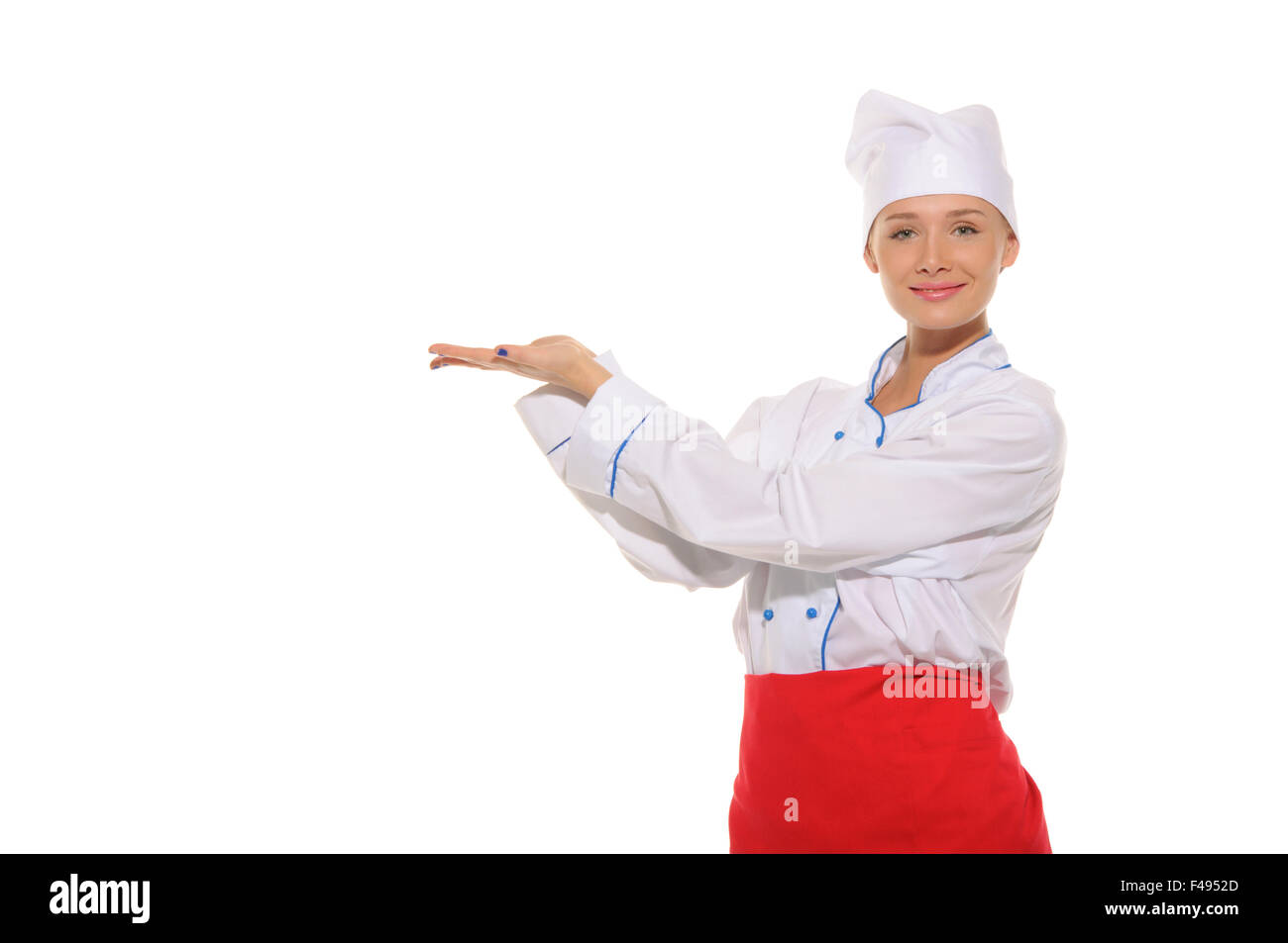 Woman chef uniform Cut Out Stock Images & Pictures - Alamy
