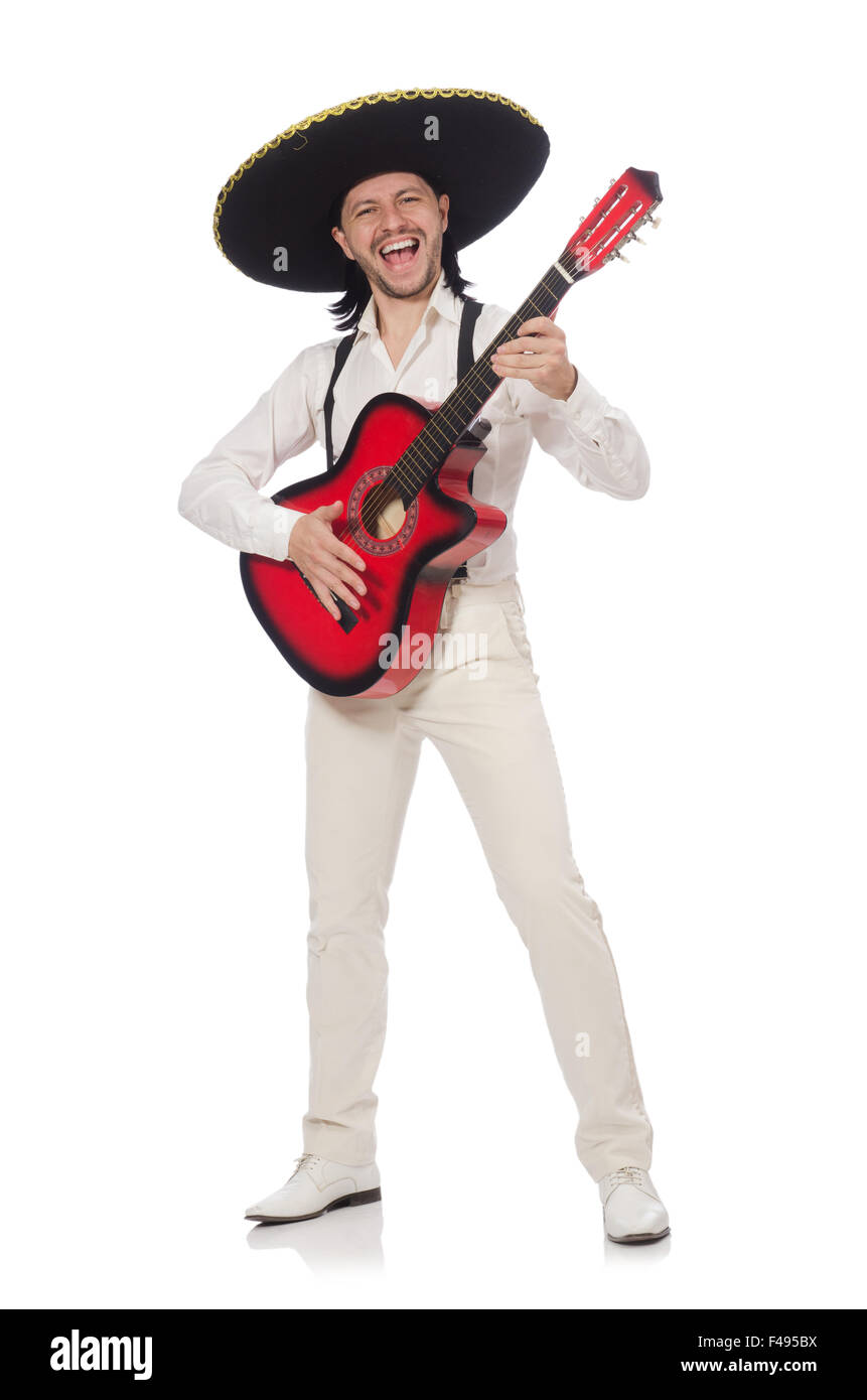 Young mexican guitar player hi-res stock photography and images - Alamy