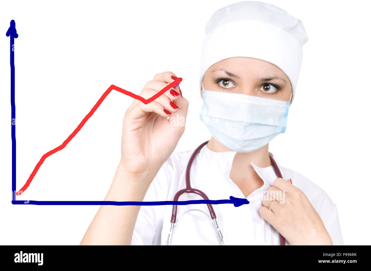 Doctor drawing Cut Out Stock Images & Pictures - Alamy