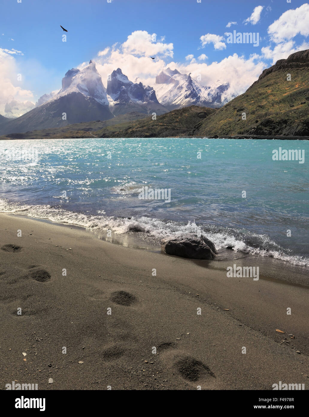 The big traces Stock Photo - Alamy