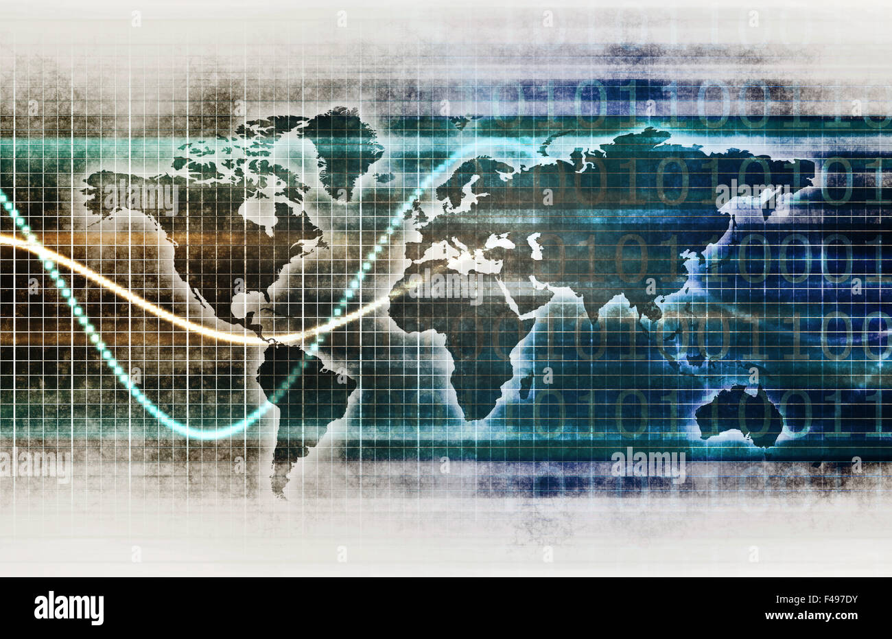 Wireframe Mesh Engineering Abstract as a Concept Stock Photo - Alamy