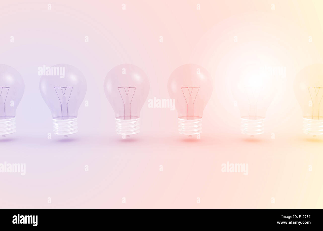 Creative Thinking and Thought for an Idea Stock Photo - Alamy