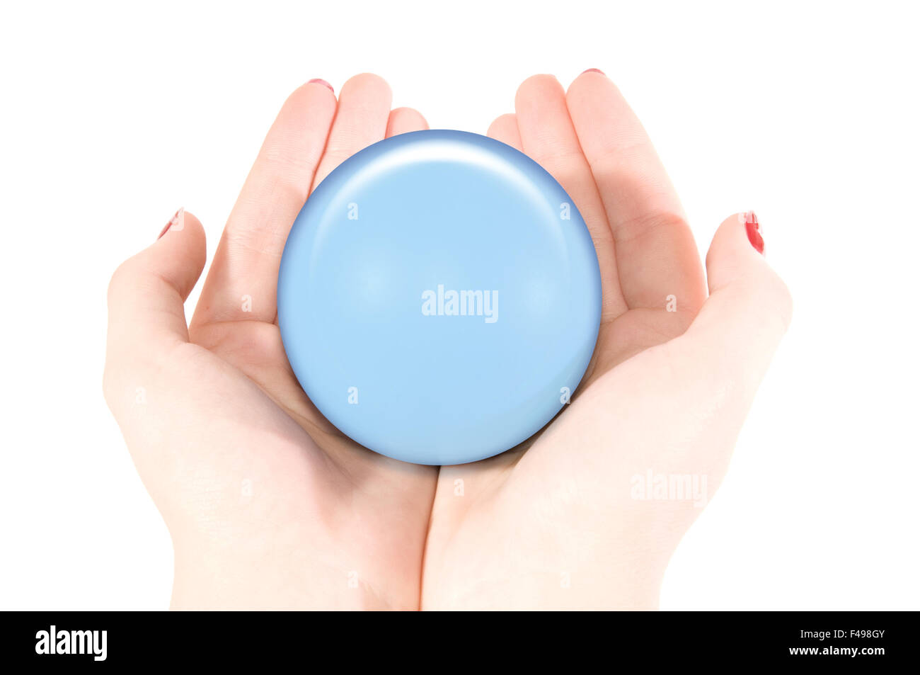 hand and ball Stock Photo - Alamy