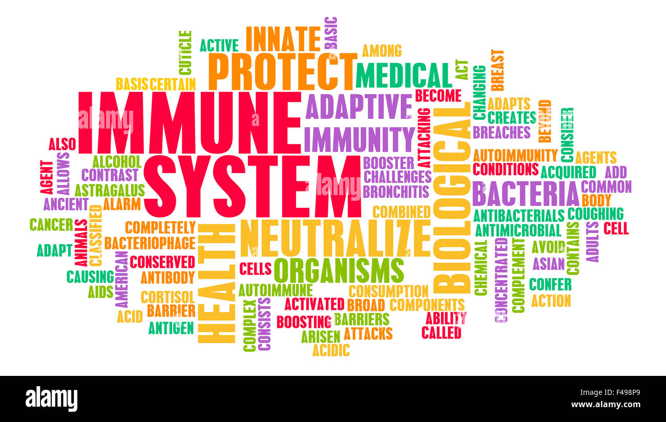 Immune System of a Good and Healthy Human Body Stock Photo - Alamy